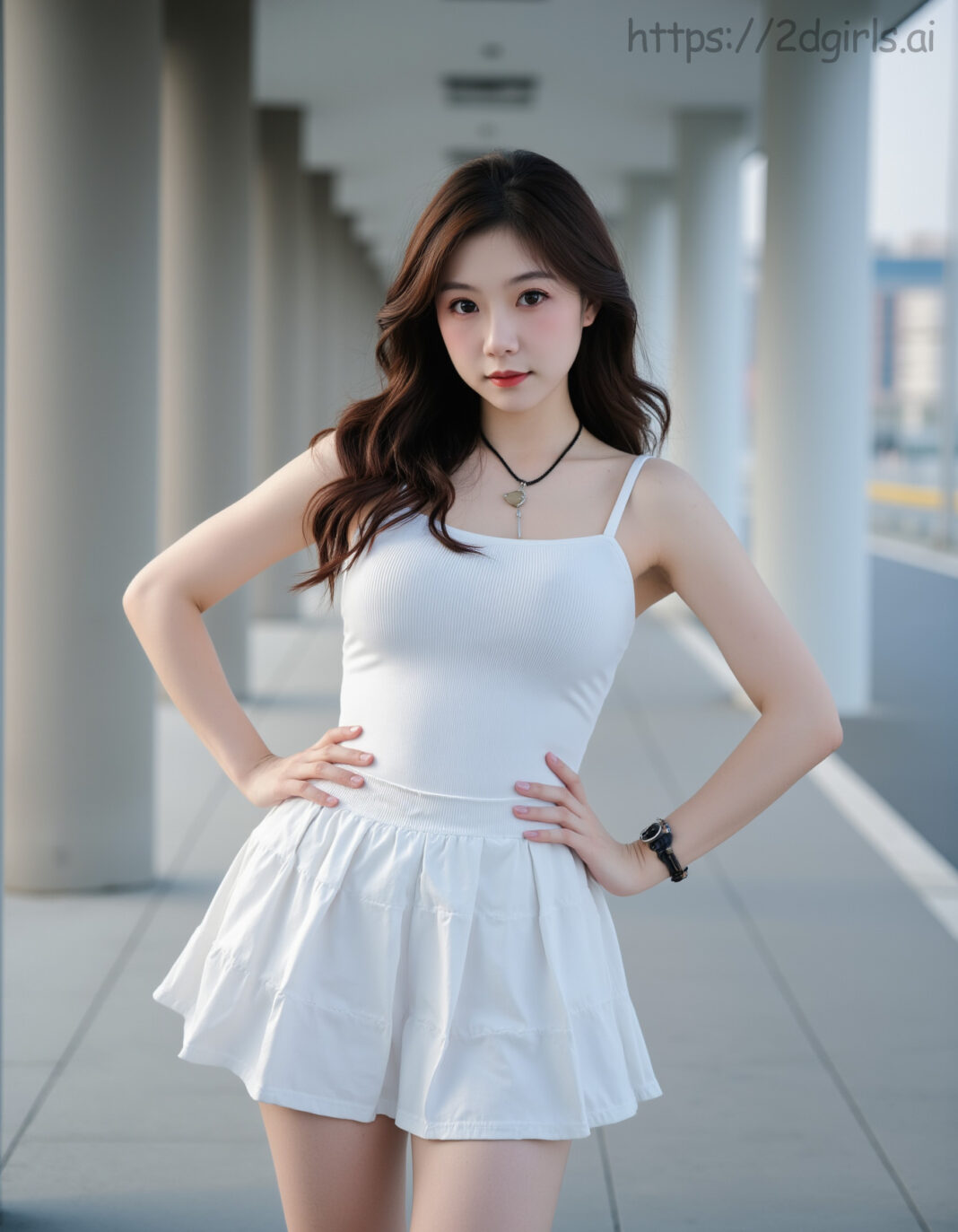 테니스 치마 Tennis Skirt 20241113 | 2dGirls AI Lookbook