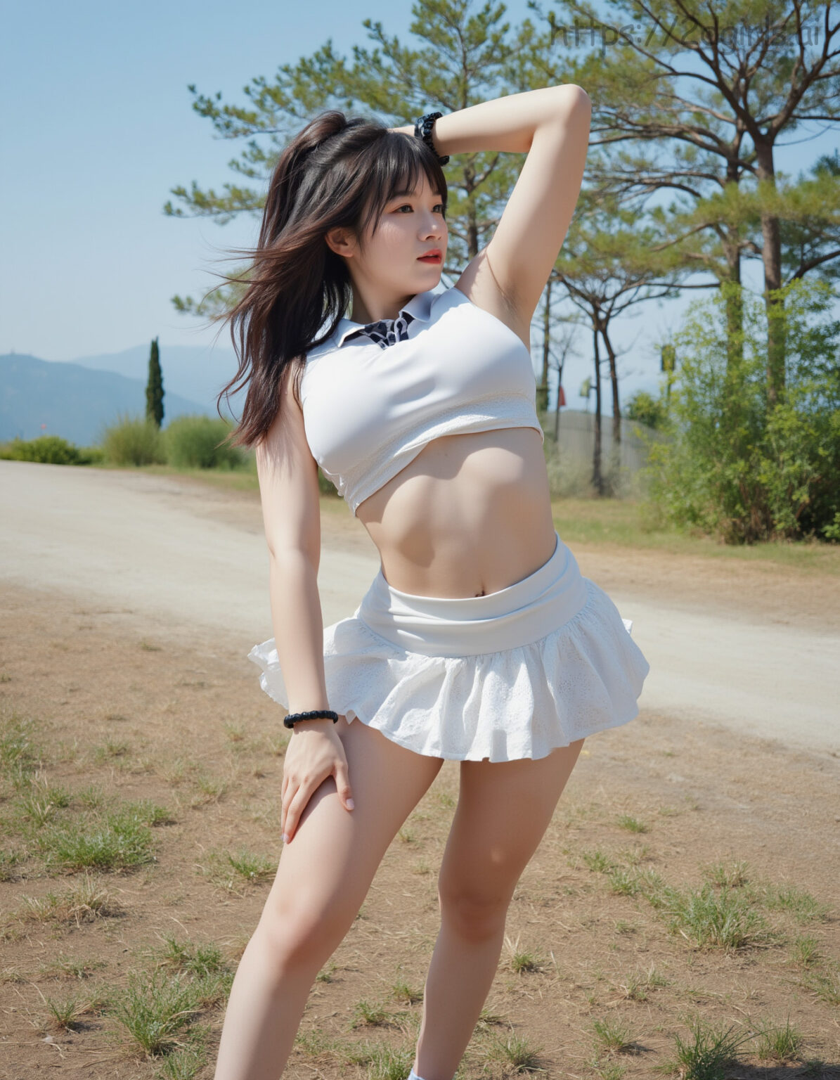 테니스 치마 Tennis Skirt 20241113 | 2dGirls AI Lookbook